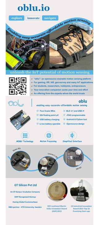 oblu: an inertial sensing platform for wearables and robotics | PDF