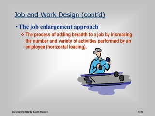 Ob modification & job design | PPTX