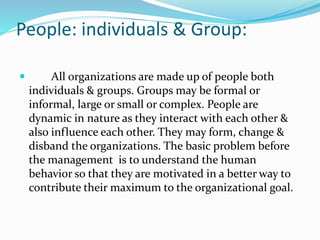 Basic Concepts of Organizational Bahavior | PPTX