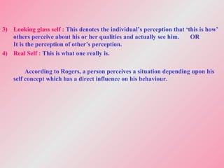 INDIVIDUAL BEHAVIOUR | PPT