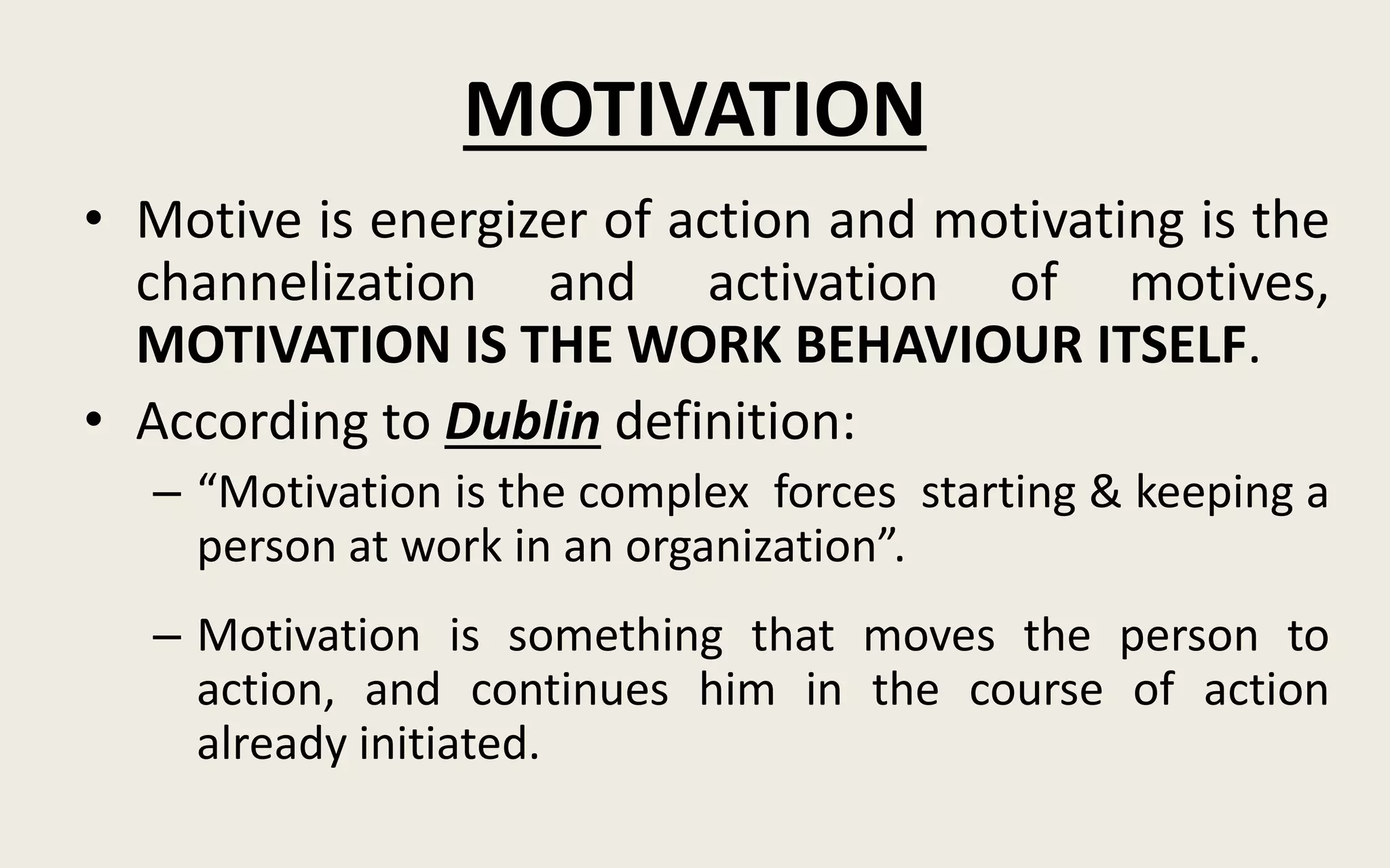 Leadership and Motivation | PPTX