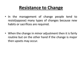Management of Change | PPTX