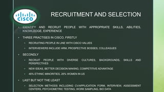 Motivation of employees and DEI policies CISCO MOTIVATION POLICIES ...