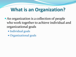 Organizational behaviour, nature & levels of organizational behaviour ...