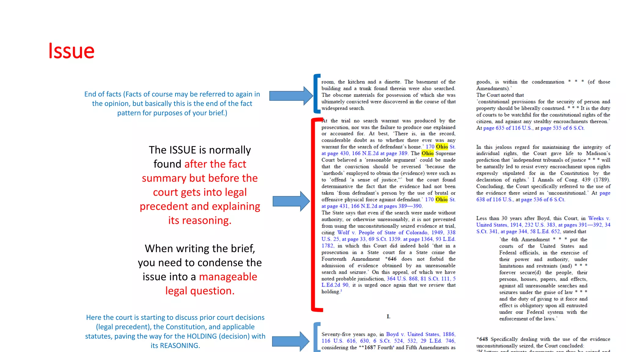 How to Brief a Legal Case | PPTX