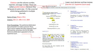 How to Brief a Legal Case | PPTX