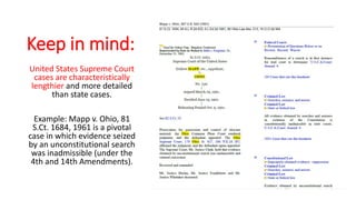 How to Brief a Legal Case | PPTX