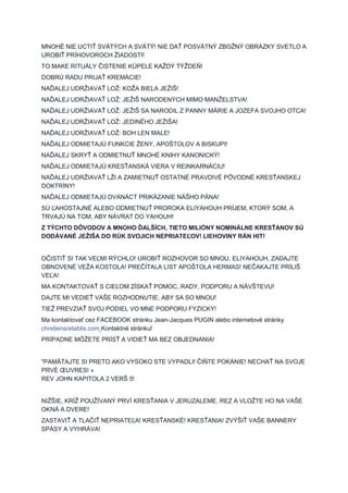 Obnovené kresťanov slovaque | PDF