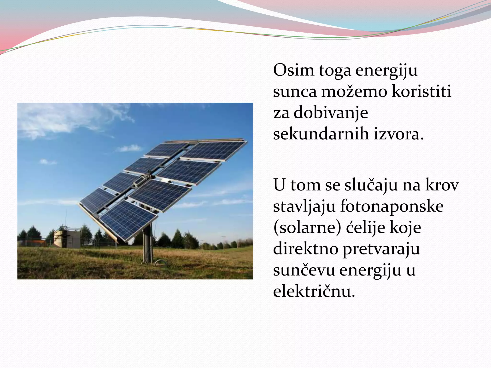 Obnovljivi izvori energije | PPTX