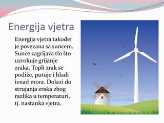 Obnovljivi izvori energije | PPTX