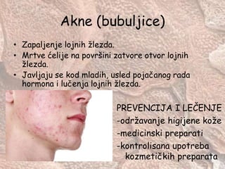 Oboljenja kože | PPTX
