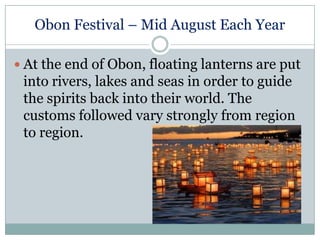 Obon | PPTX