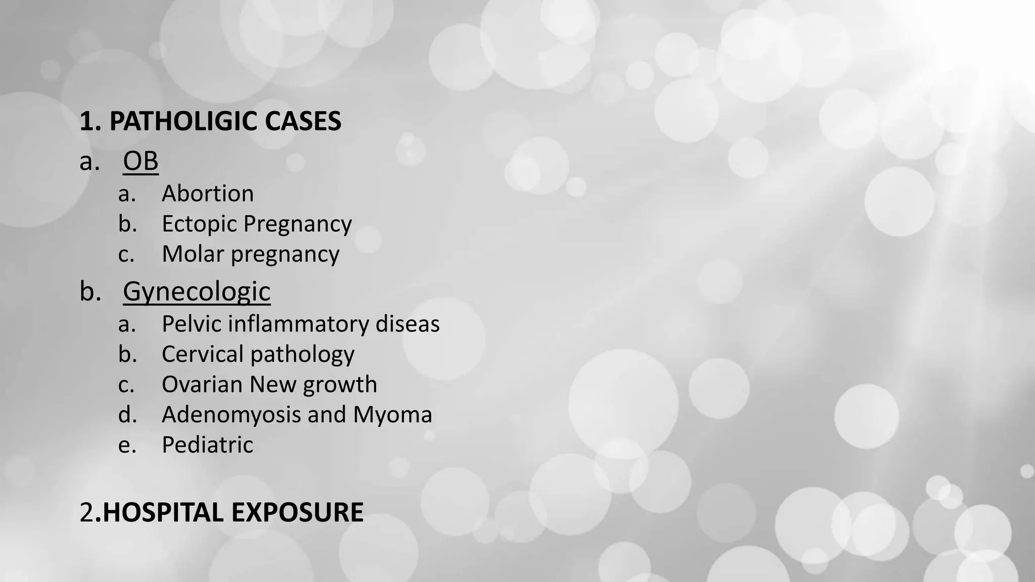 Obstetrics and Gynaecology physical examinations | PPTX