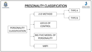 Personality and Stress - Organizational Behavior | PPT
