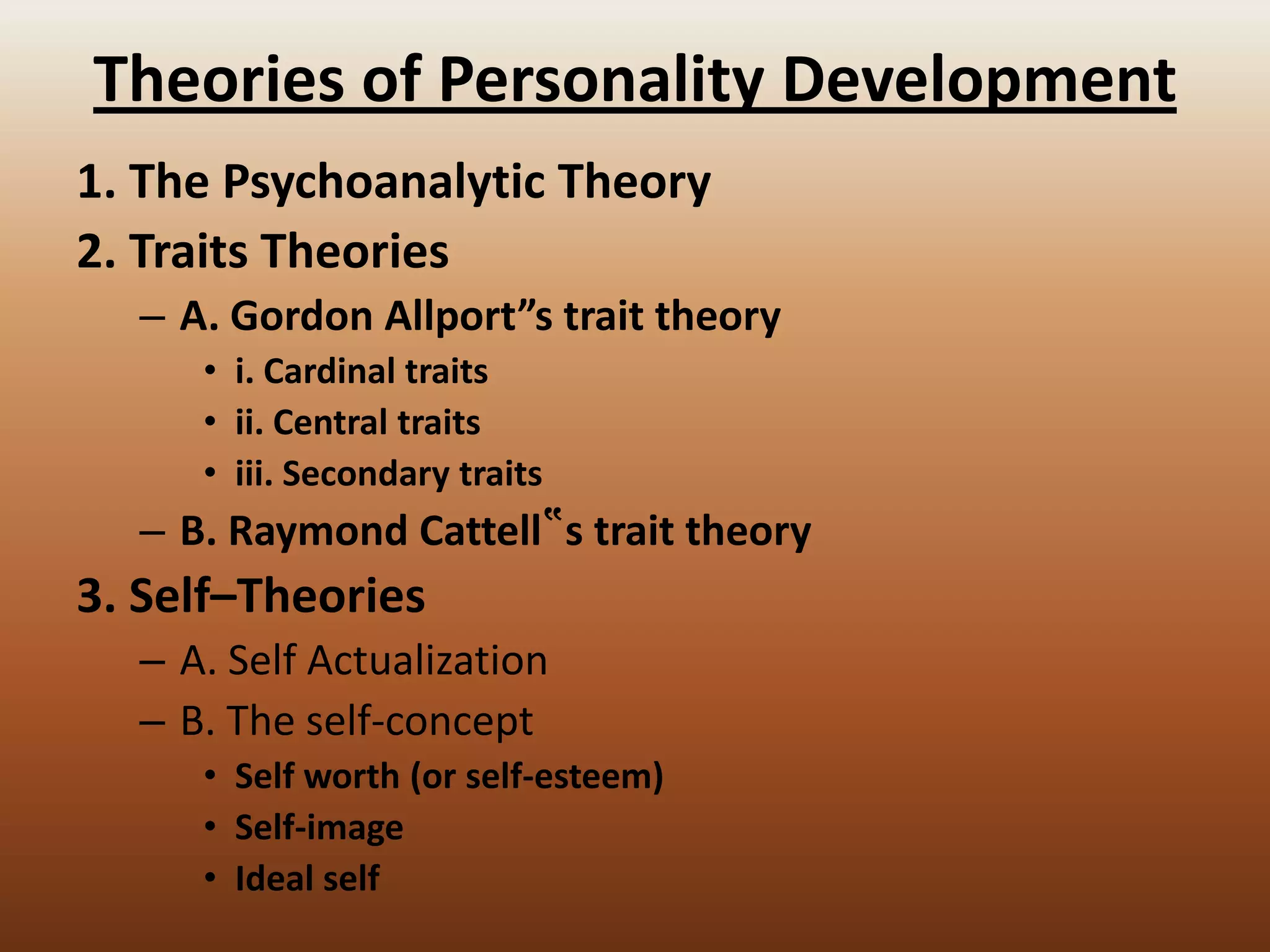 Personality and Attitudes | PPTX