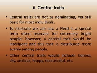 Personality and Attitudes | PPTX