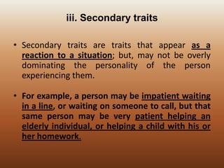 Personality and Attitudes | PPTX