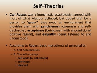 Personality and Attitudes | PPTX