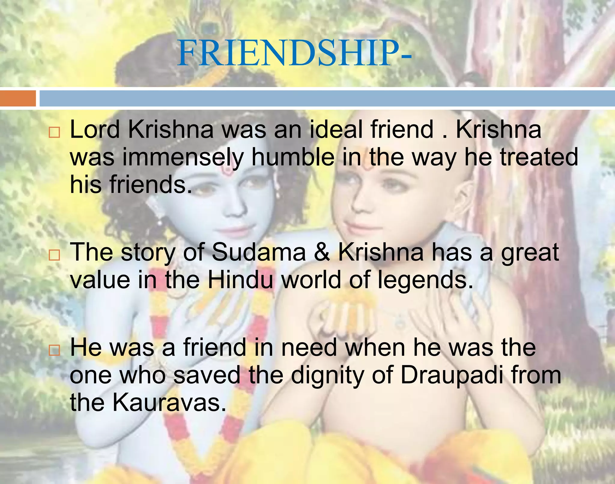 Lord Krishna Personality trait | PPTX
