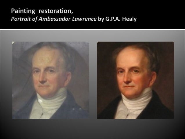 Fine Art Restoration Examples | PPT
