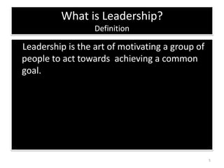 Leadership styles | PPTX