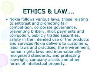 PRESENTATION ON NOKIA | PPT