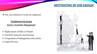 OB presentation on Multitasking from the concept of Motivation | PPTX