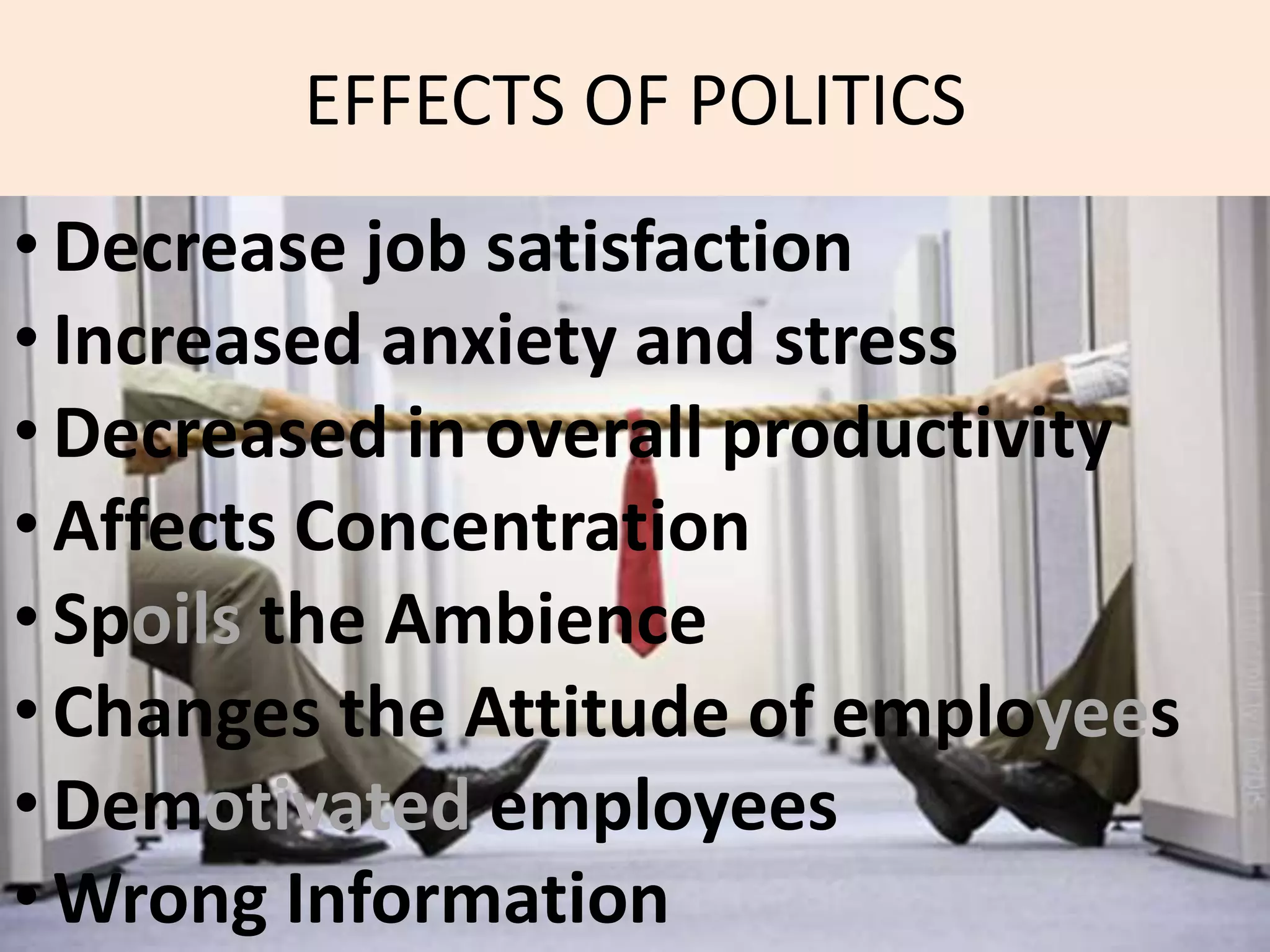 Power and Politics in an Organization | PPTX