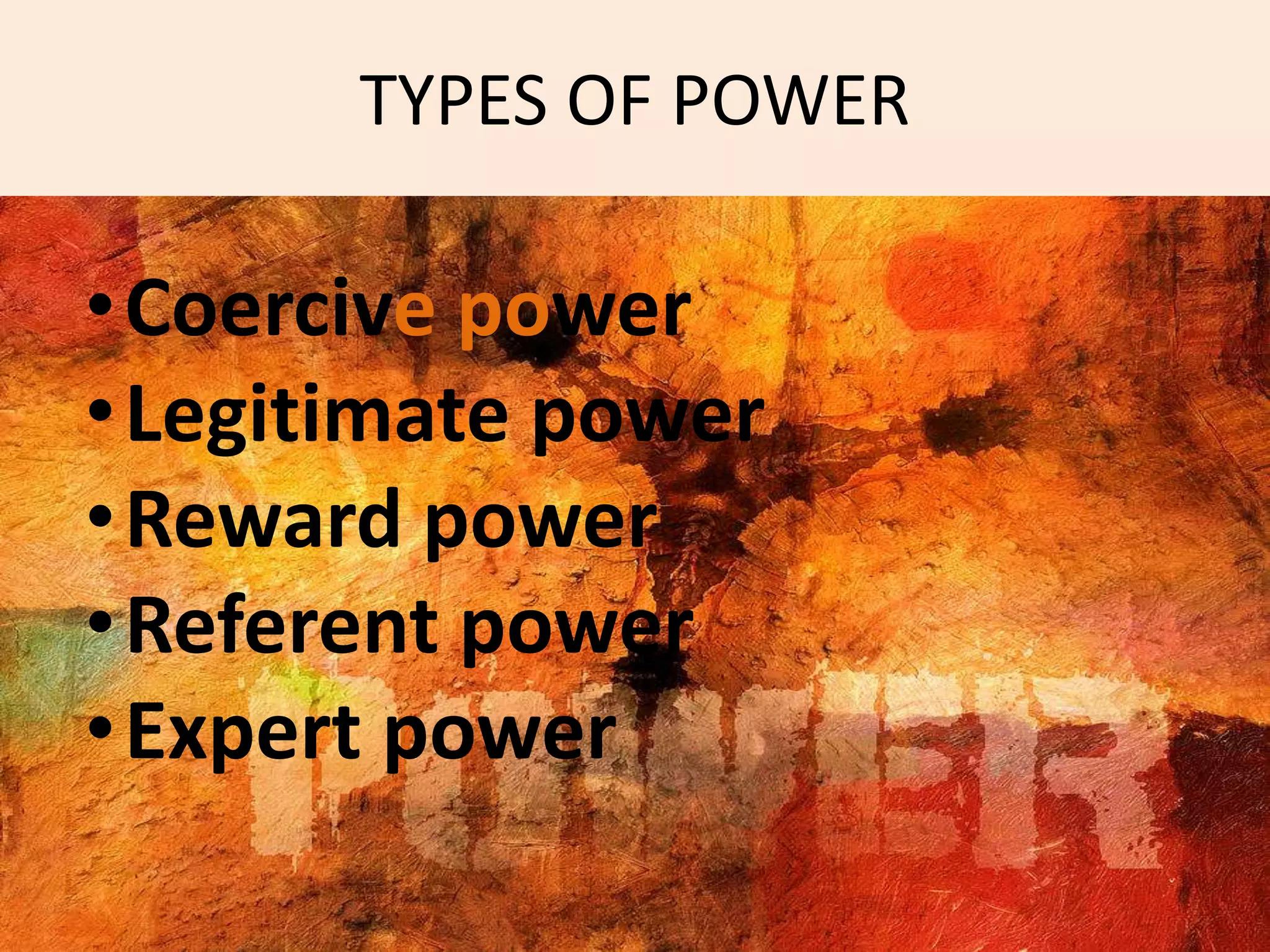 Power and Politics in an Organization | PPTX