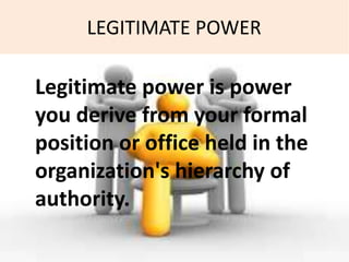 Power and Politics in an Organization | PPTX