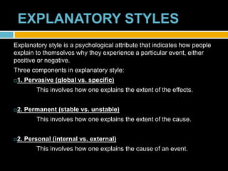 Learned Helplessness | PPTX