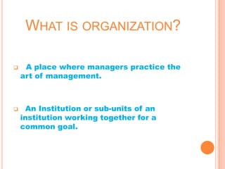 ORGANIZATION BEHAVIOUR | PPTX
