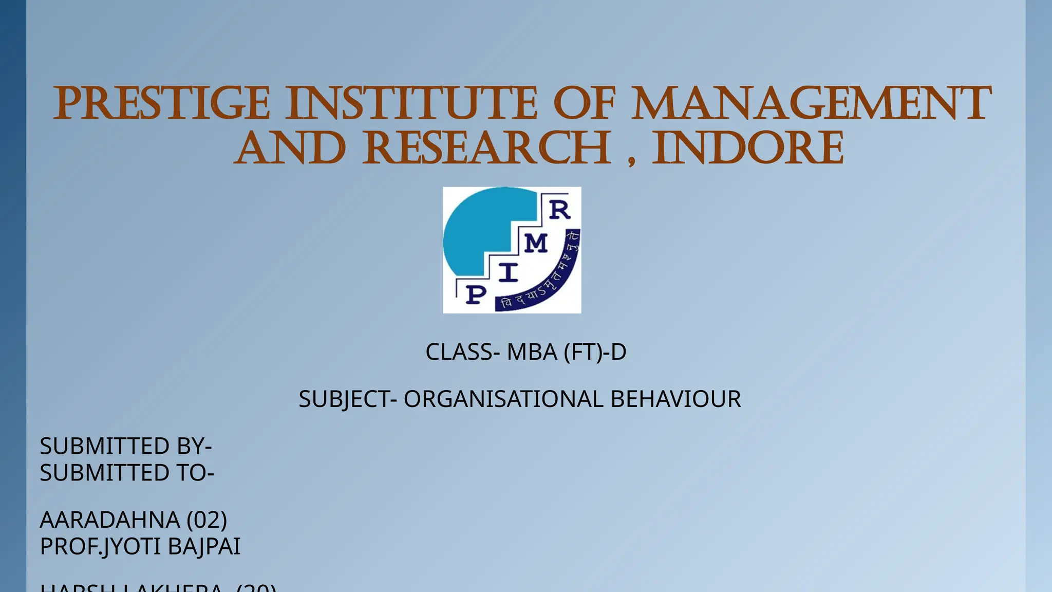Organisational Behaviour_ OB PPT[1].pptx