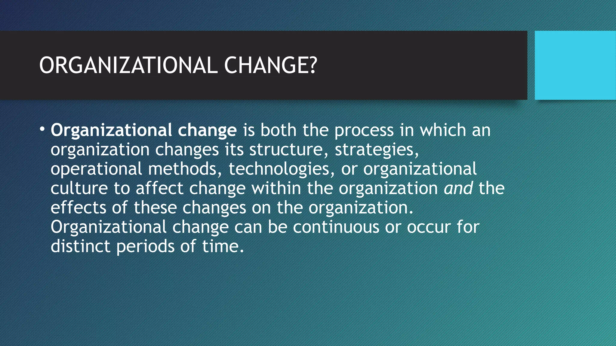 Organizational behaviour | PPT
