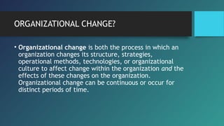 Organizational behaviour | PPT