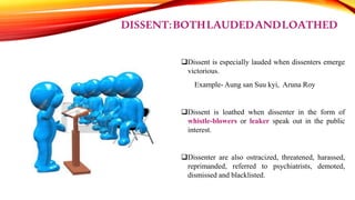 Leadership and Dissent | PPT