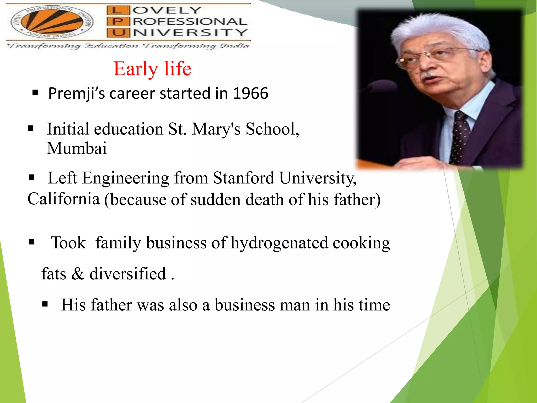 Azim Premji Wipro Pvt Ltd Pptx