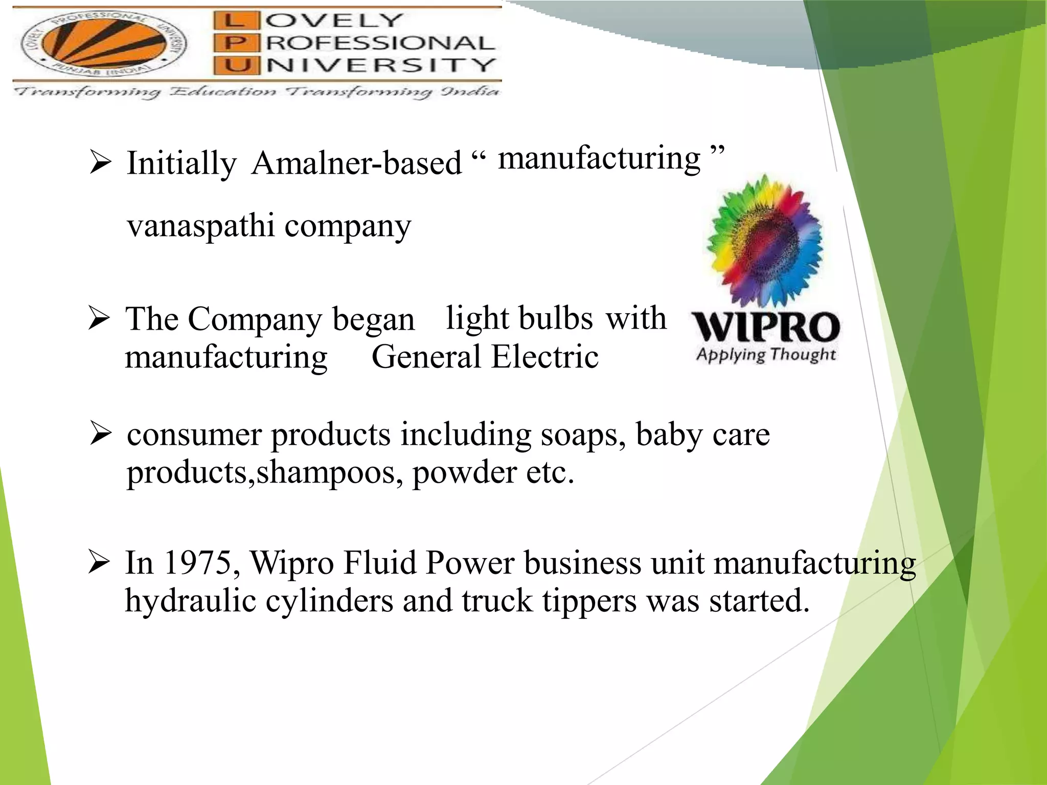 Azim Premji (Wipro Pvt. ltd) | PPTX