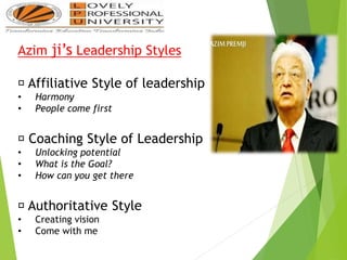 Azim Premji (Wipro Pvt. ltd) | PPTX