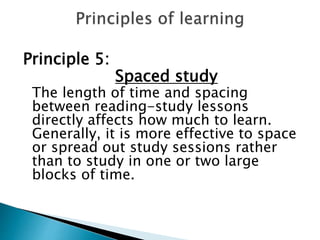 Learning Presentation | PPT