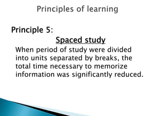 Learning Presentation | PPT