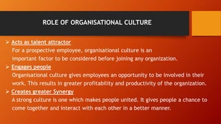 Organizational Culture Dynamics (Organizational Management) | PPTX