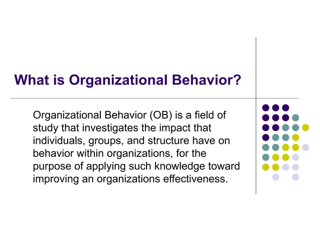 Ob presentation 1 | PPT