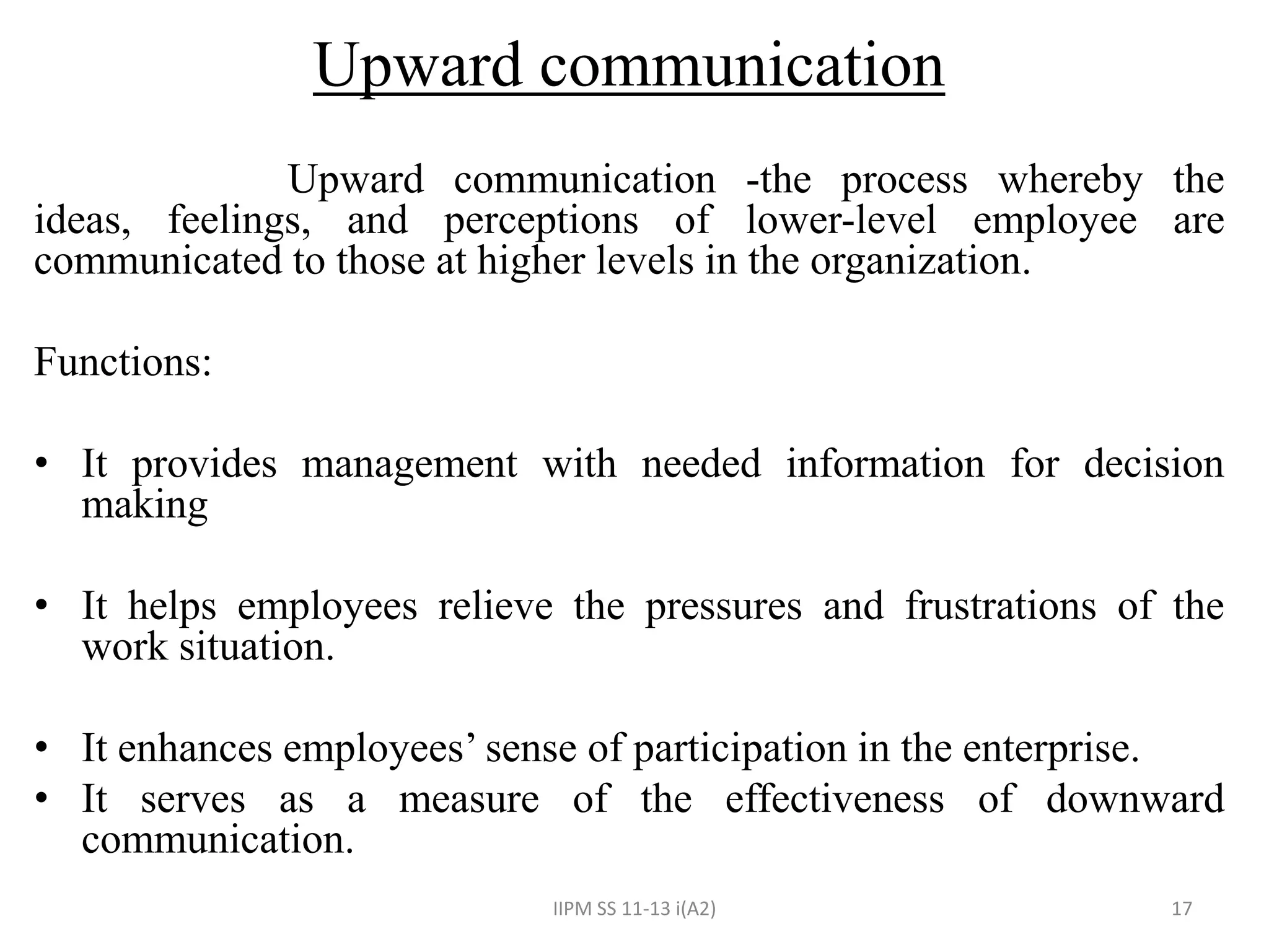 communication in an Organization | PPTX
