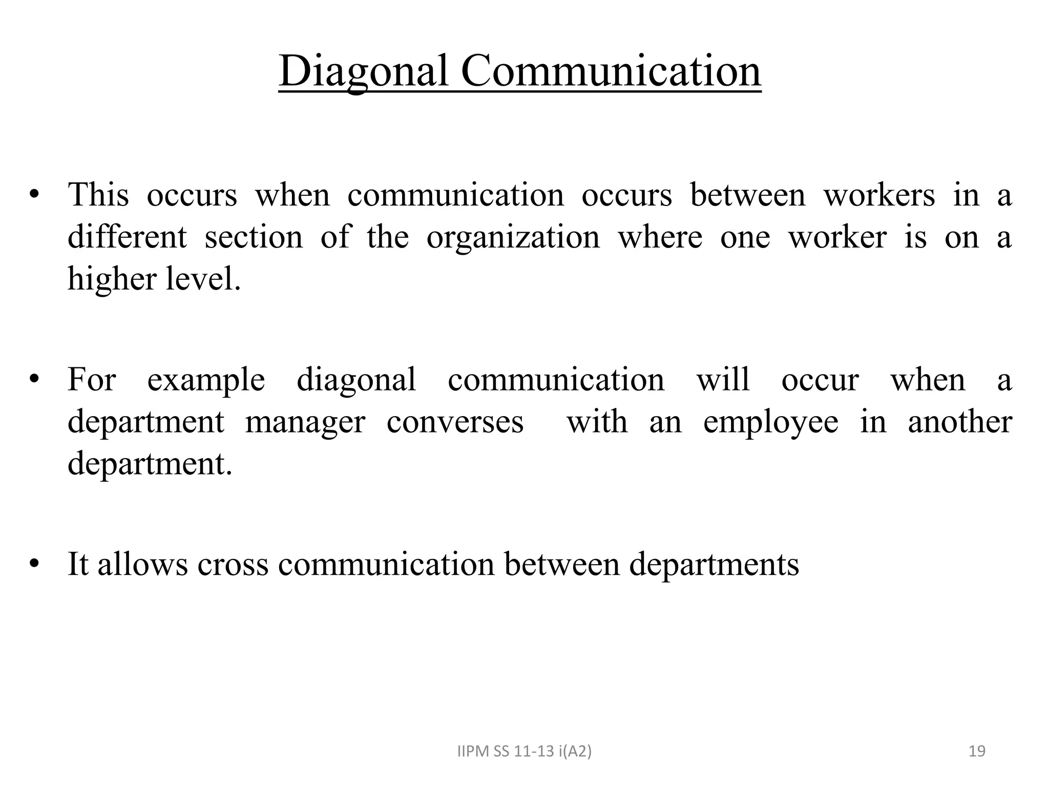 communication in an Organization | PPTX