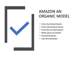 Amazon's Organizational structure | PPTX