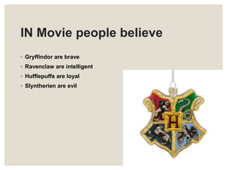 Ob presentation on Harry Potter And Organizational Behavior | PPTX ...