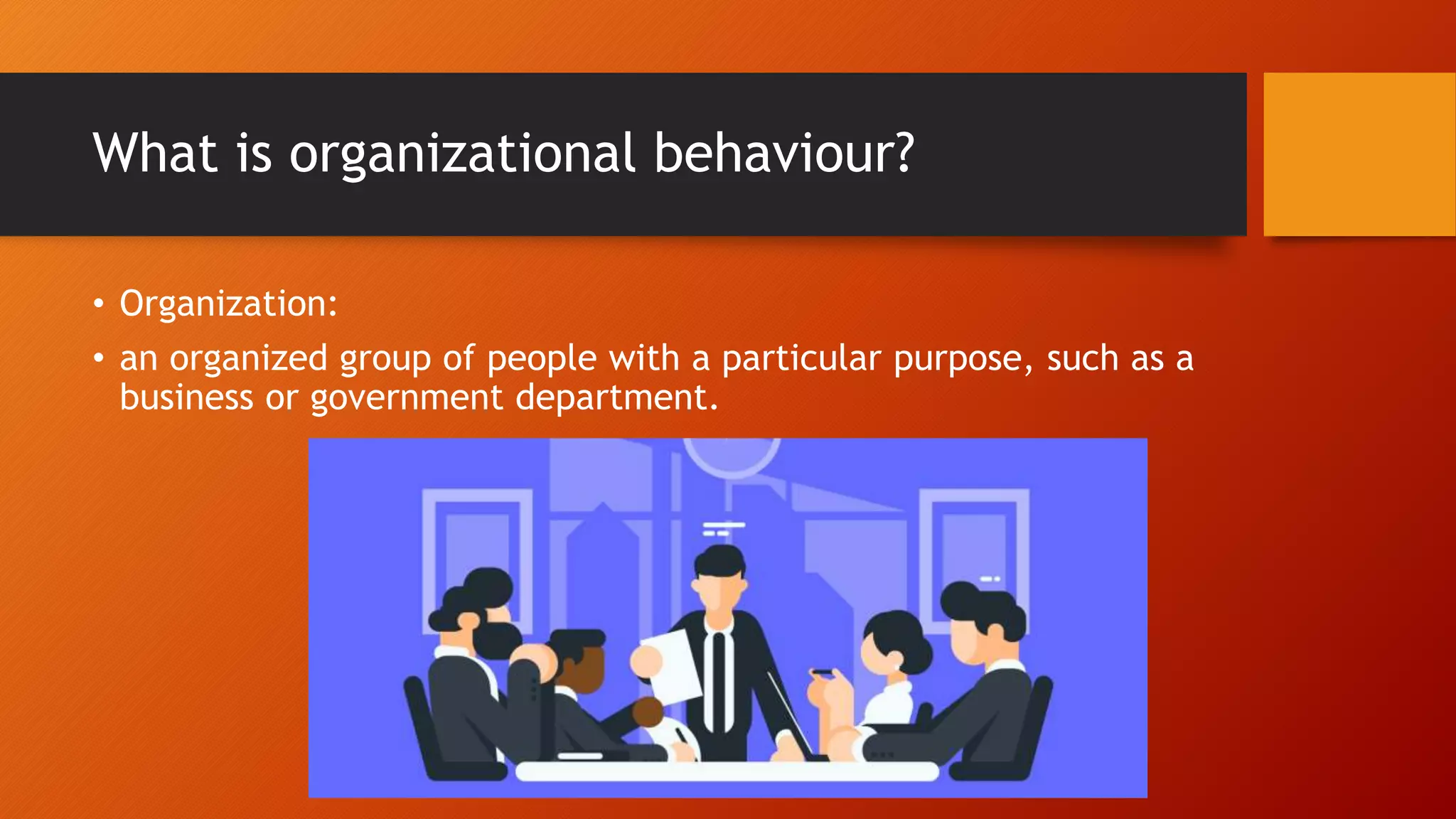 Organizational behavior presentation others disciplines to ob | PPTX