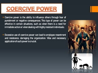 Power and Politics in organization, study | PPTX