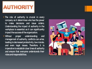 Power and Politics in organization, study | PPTX